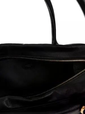 Burberry Buckled Leather Shoulder Bag
