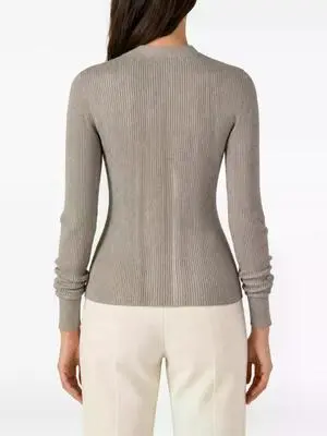 Brunello Cucinelli Ribbed-knit V-neck Cardigan
