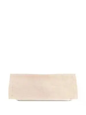 Saint Laurent Rive Gauche Shopper Canvas Large Tote Bag - Neutrals