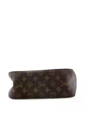 LOUIS VUITTON Looping Handbag Monogram Canvas Mm Satchel - Brown