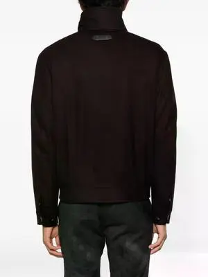 Brioni High-neck Zip-up Jacket