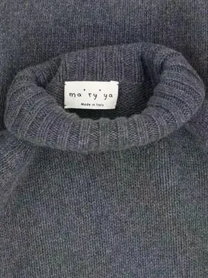 MA'RY'YA Roll-neck Raglan-sleeve Sweater
