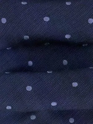 Boggi Milano Tie Jacquard Polka Dot Silk