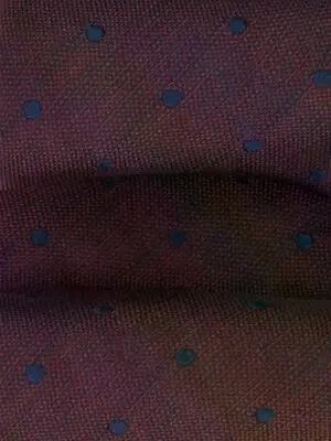 Boggi Milano Tie Jacquard Polka Dot Silk