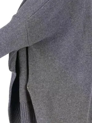 MA'RY'YA Side-slit Pocket-detail Sweater