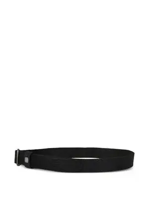 Guidi Logo-plate Leather Belt