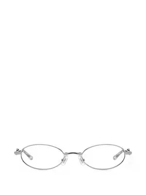 GENTLE MONSTER Radi Oval-frame Glasses - Silver