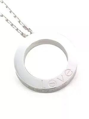 Cartier 2010s Love Circle Diamond Necklace