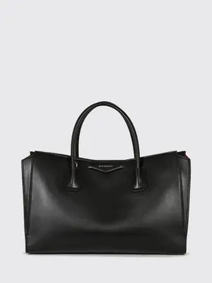Givenchy Antigona Medium Smooth Calf Leather Tote Bag - Black