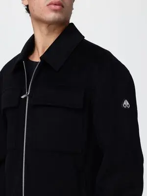 Moose Knuckles Wool, Cashmere And Silk Blend Shirt Jacket With Zip