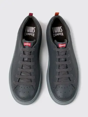 Camper Bi Twins Low-top Sneakers In Leather With Xl Extralight® Sole