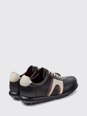 Camper Pelotas Low-top Sneakers In Calf Leather With Contrast Logo