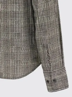 Ermanno Scervino Prince Of Wales Print Viscose Shirt With French Collar
