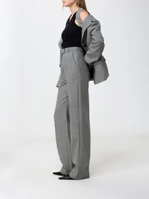 Alexander McQueen Checkered Wool Single-breasted Short Blazer With Peak Lapels