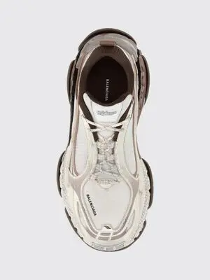 Balenciaga Triple S.2 Bi Low-top Mesh Sneakers With Worn-out Effect