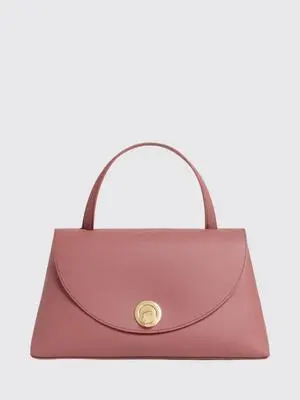 COCCINELLE Medium Nikla Handbag In Grained Leather With Removable Strap - Pink