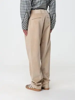 Drole De Monsieur Wide-leg Pleated Corduroy Trousers