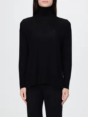 Max Mara Classic Long-sleeved Turtleneck Sweater Crafted In Pure Wool