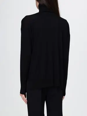 Max Mara Classic Long-sleeved Turtleneck Sweater Crafted In Pure Wool