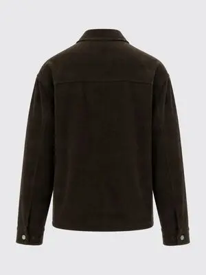 PAOLO PECORA Regular Fit Shirt Jacket In Corduroy With Flap Pockets - Beige