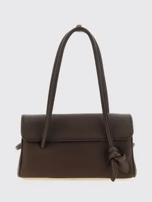 Jacquemus Le Turismo Grained Calfskin Shoulder Bag With Logo