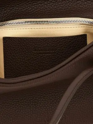 Jacquemus Le Turismo Grained Calfskin Shoulder Bag With Logo