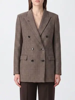 Tagliatore Houndstooth Wool And Cashmere Double-breasted Blazer