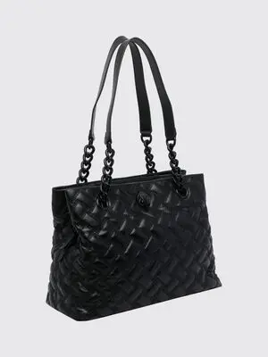 Kurt Geiger Kensington Quilted Calf Leather Tote Bag With Double Handle