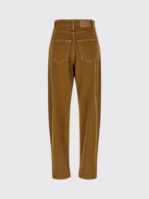 Isabel Marant Étoile Lisha High-waisted Wide-leg Cotton Denim Jeans