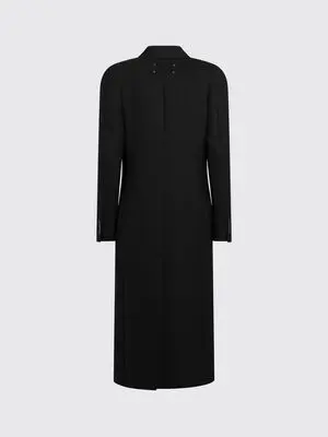 MAISON MARGIELA Double-breasted Long Coat In Pure Virgin Wool With Lapel Collar