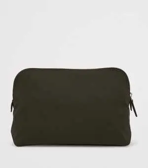 Smythson Canvas Wash Bag