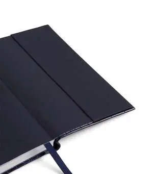 Smythson Leather Panama Weekly Diary 2027 - Blue