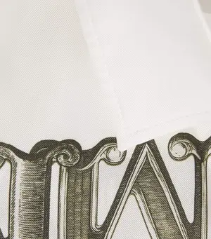 Max Mara Silk Monogram Shirt - Brown