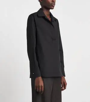 Max Mara Stretch-cotton Polo Shirt