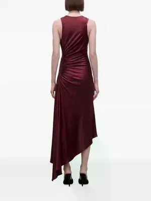 Victoria Beckham Sylvie Ruched Midi Dress