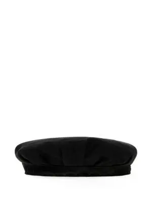 Prada Virgin Wool Flat Cap