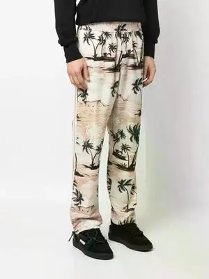 Palm Angels Palm Tree-print Trousers