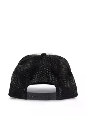 Rhude Logo-print Mesh-panel Cap - Black