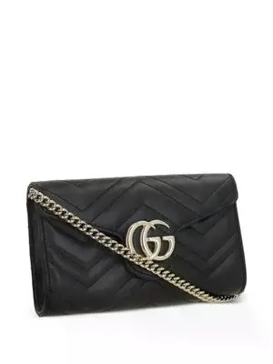 Gucci Gg Marmont Chain-strap Clutch Bag