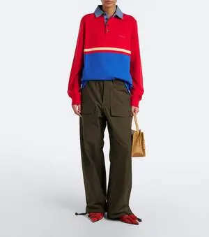 JW Anderson Cotton Jersey Polo Shirt