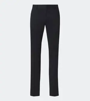 ZEGNA Cotton And Cashmere Slim Pants