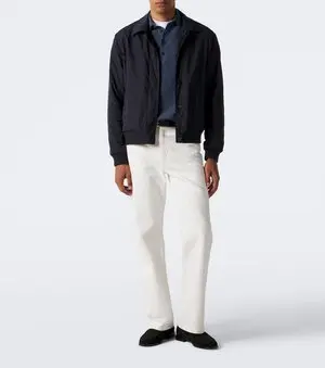 Zegna Cashmere Polo Sweater