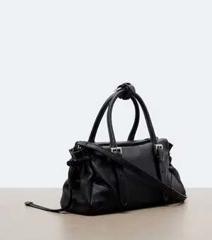 Prada Karin Small Leather Top-handle Bag