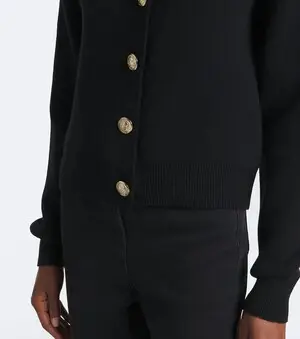Balmain Cashmere And Wool Cardigan