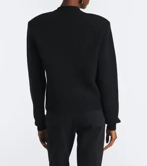 Balmain Cashmere And Wool Cardigan