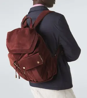 Brunello Cucinelli Suede Backpack
