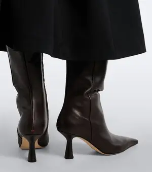 AeydĒ Vina Leather Knee-high Boots