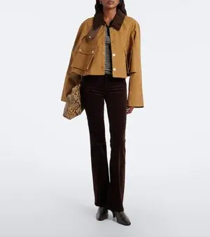 FRAME Reboot Cotton-blend Corduroy Bootcut Pants