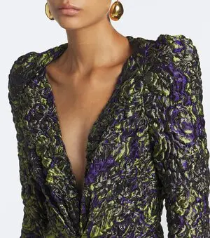 Balmain Jacquard Midi Dress