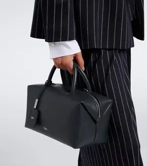 Max Mara Medium Leather Top-handle Bag
